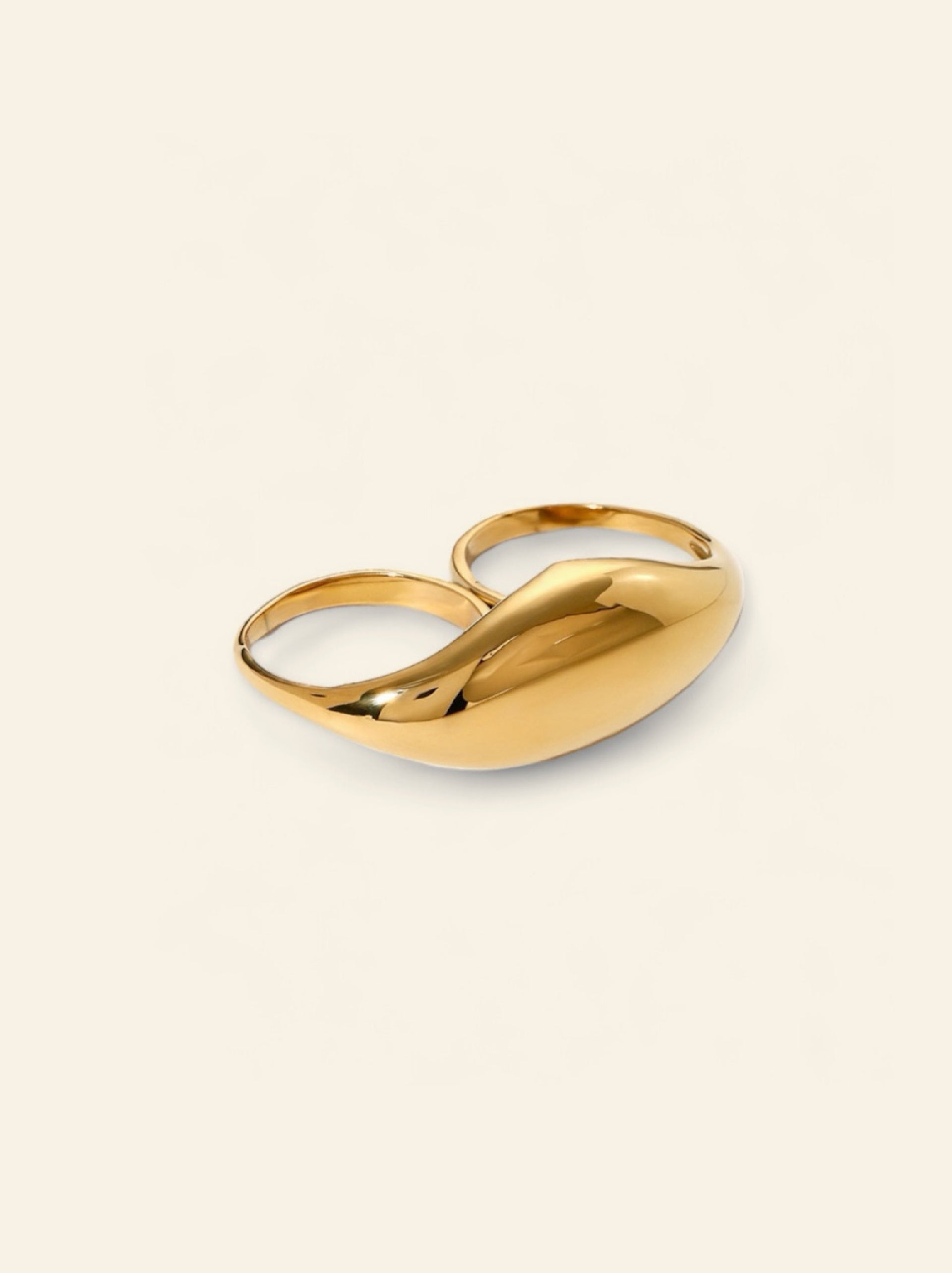 Cascade Ring – 18K PVD Gold-Plated Statement by ZULA